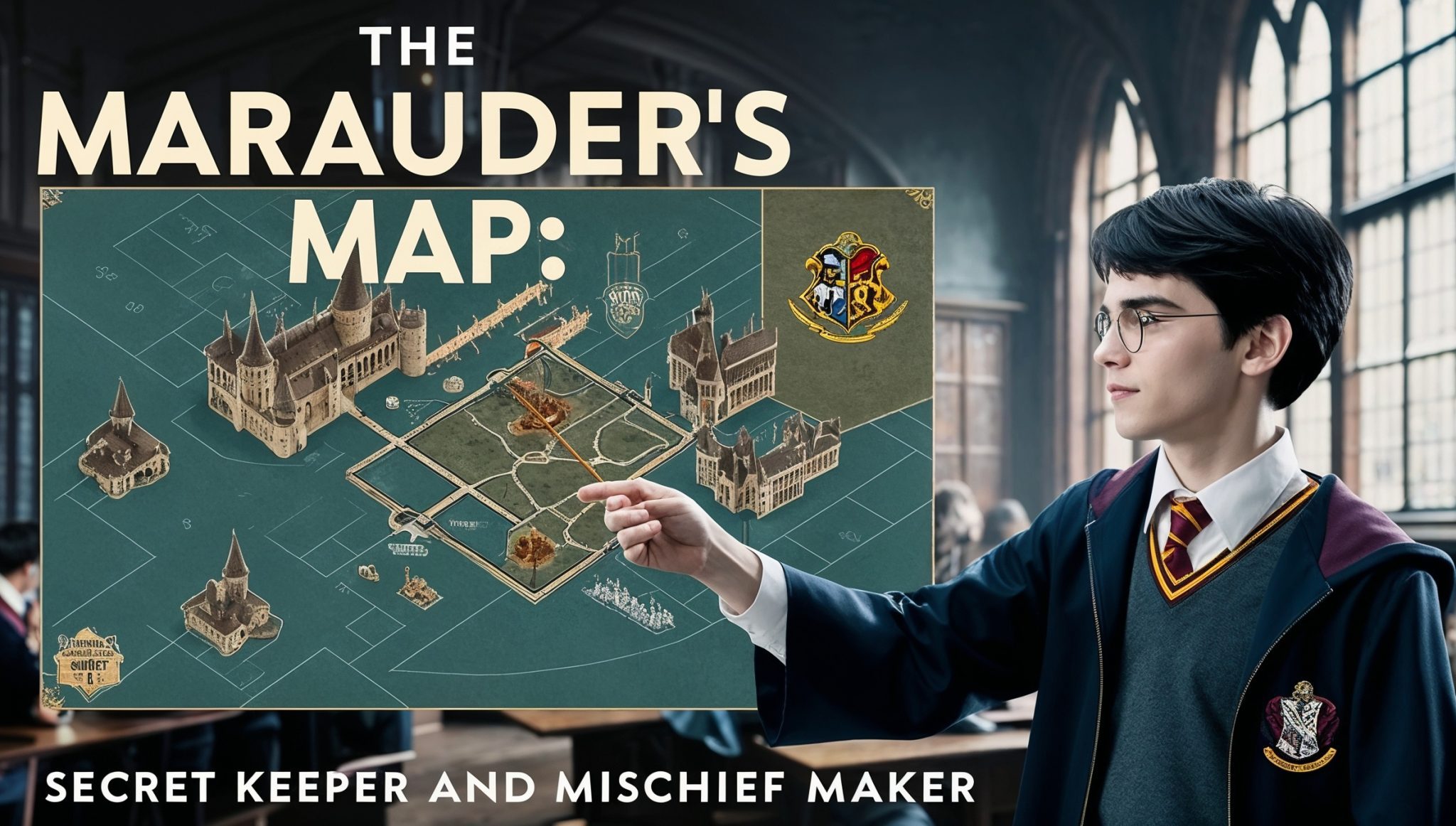 The Marauder’s Map: Secret Keeper and Mischief Maker - FelixRante
